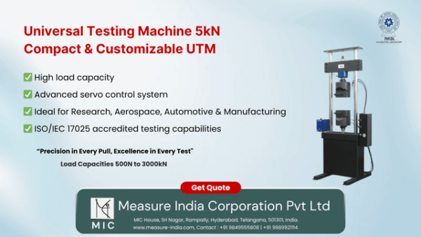 Working Principle of a Universal Testing Machine - MIC